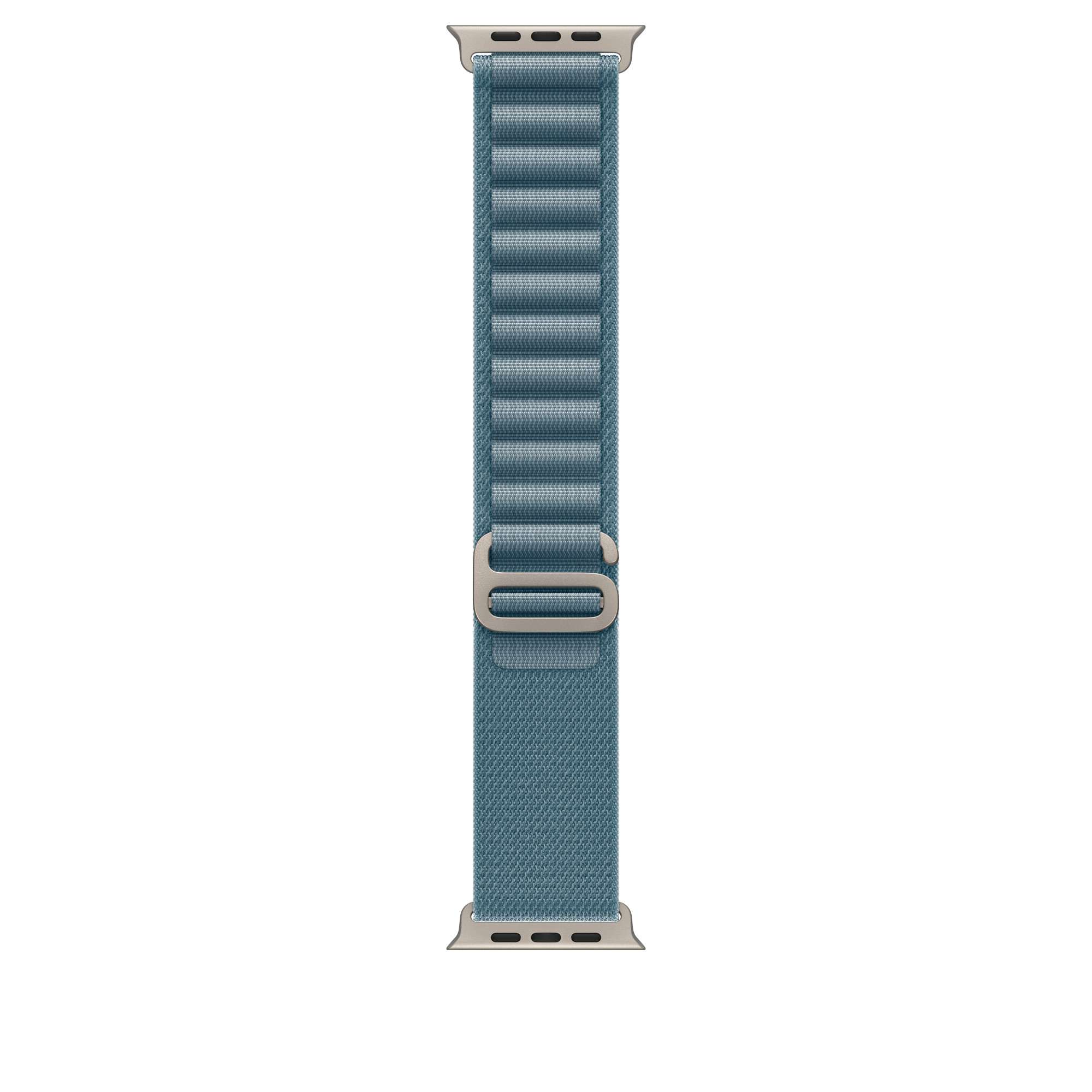 Apple Watch 49mm Loop: Light Blue Alpine Loop - Medium - Natural ...